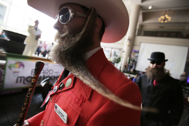 Fourth National Beard And Moustache Competition Winner • Lazer Horse