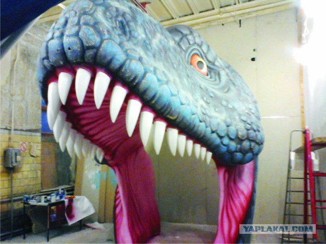 How To Make A Massive Tyrannosaurus Rex Head • Lazer Horse