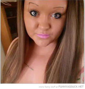 Incredibly Bad Eyebrows: A Disturbing Photo Collection • Lazer Horse