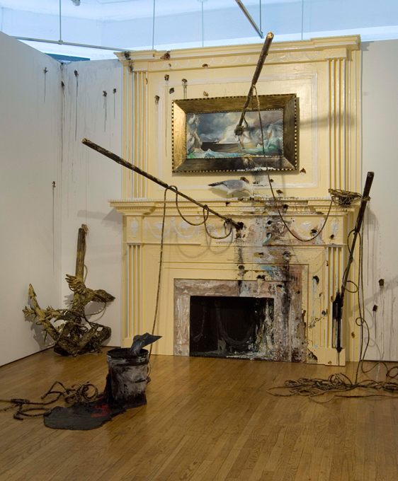Valerie Hegarty - destructive art - web - Lazer Horse