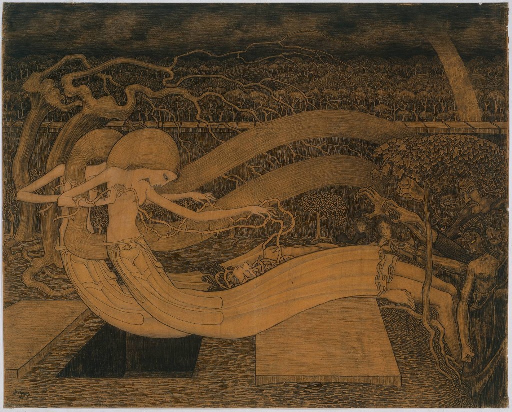 Jan Toorop: A Dutch-Indonesian Art Deco Wonder • Lazer Horse