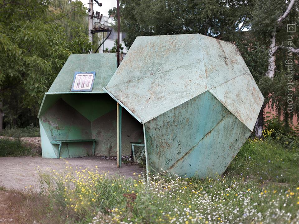 Beautiful Soviet Era Bus Stops • Lazer Horse