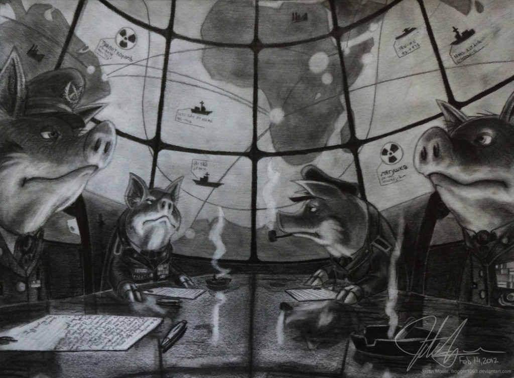 The Real War Pigs: Hogs Saving Human Bacon • Lazer Horse