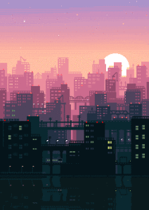 Super Chilled 8-Bit GIFs Depicting Life In Japan • Lazer Horse