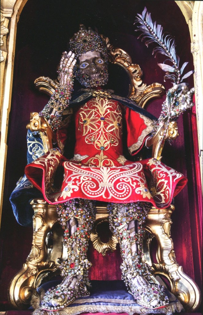 Exquisite 16th Century "Catacomb Saints" - Bones & Jewels • Lazer Horse